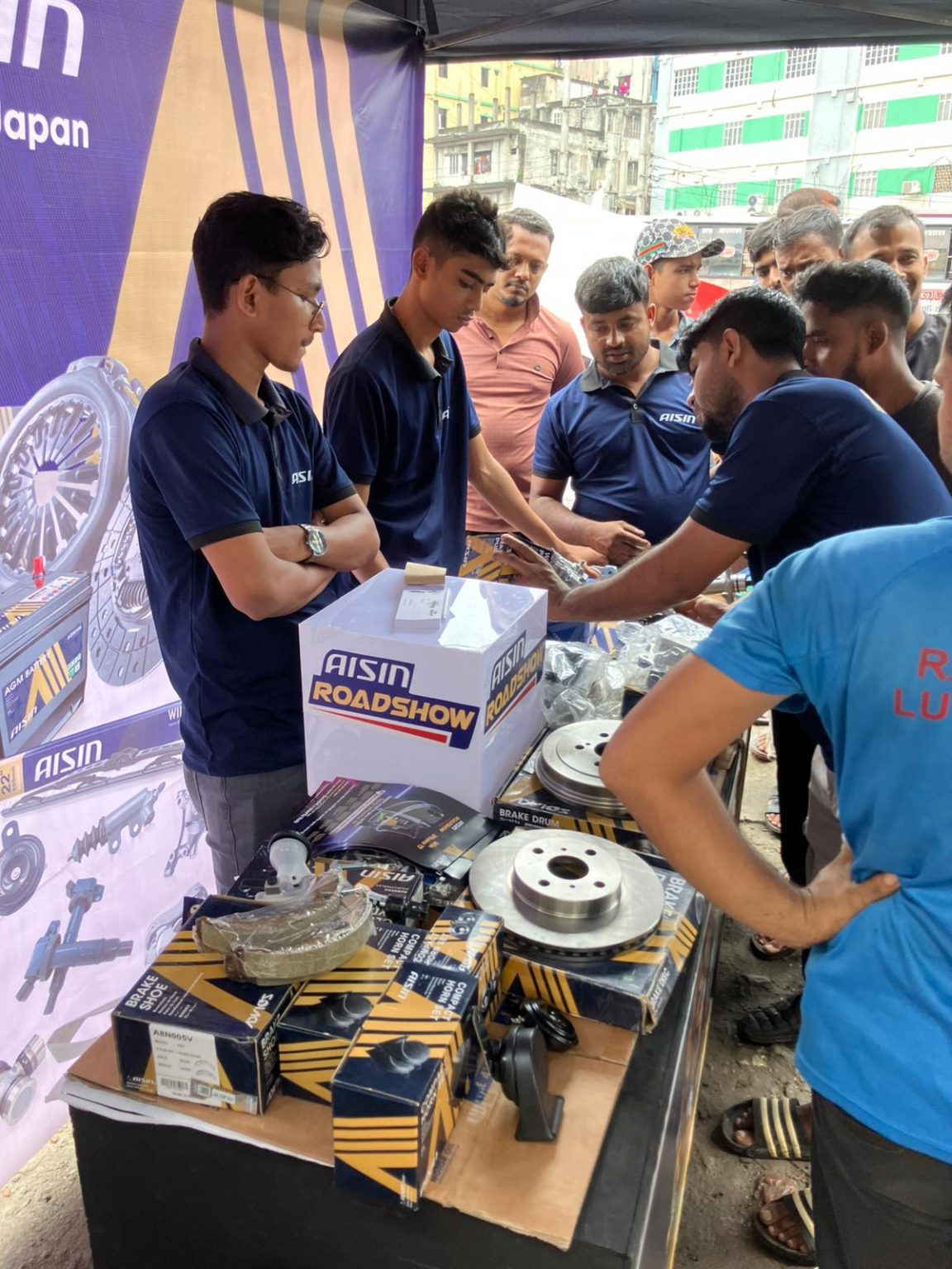 AISIN Bangladesh roadshow lights up local communities - AISIN ASIA