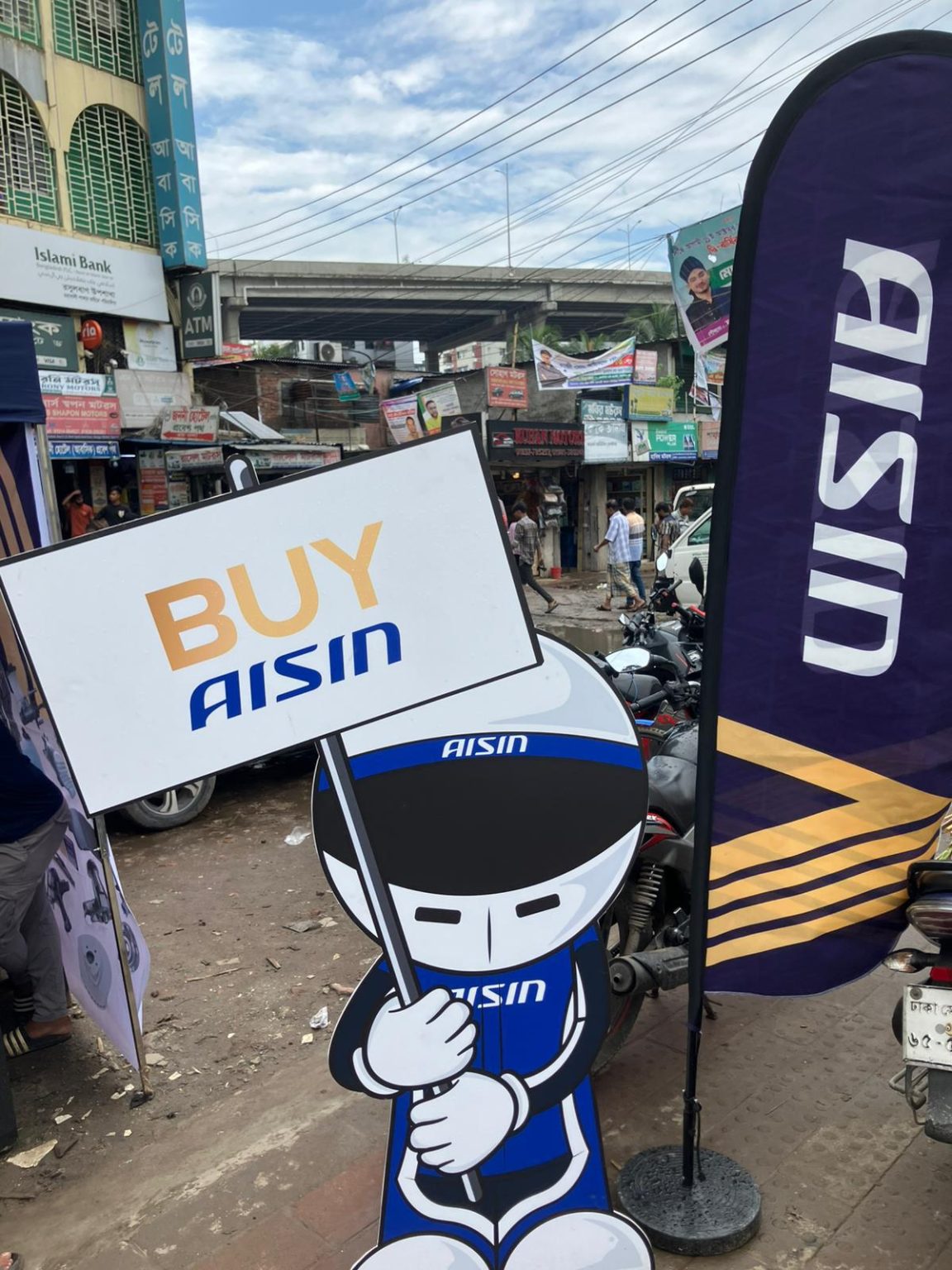AISIN Bangladesh roadshow lights up local communities - AISIN ASIA